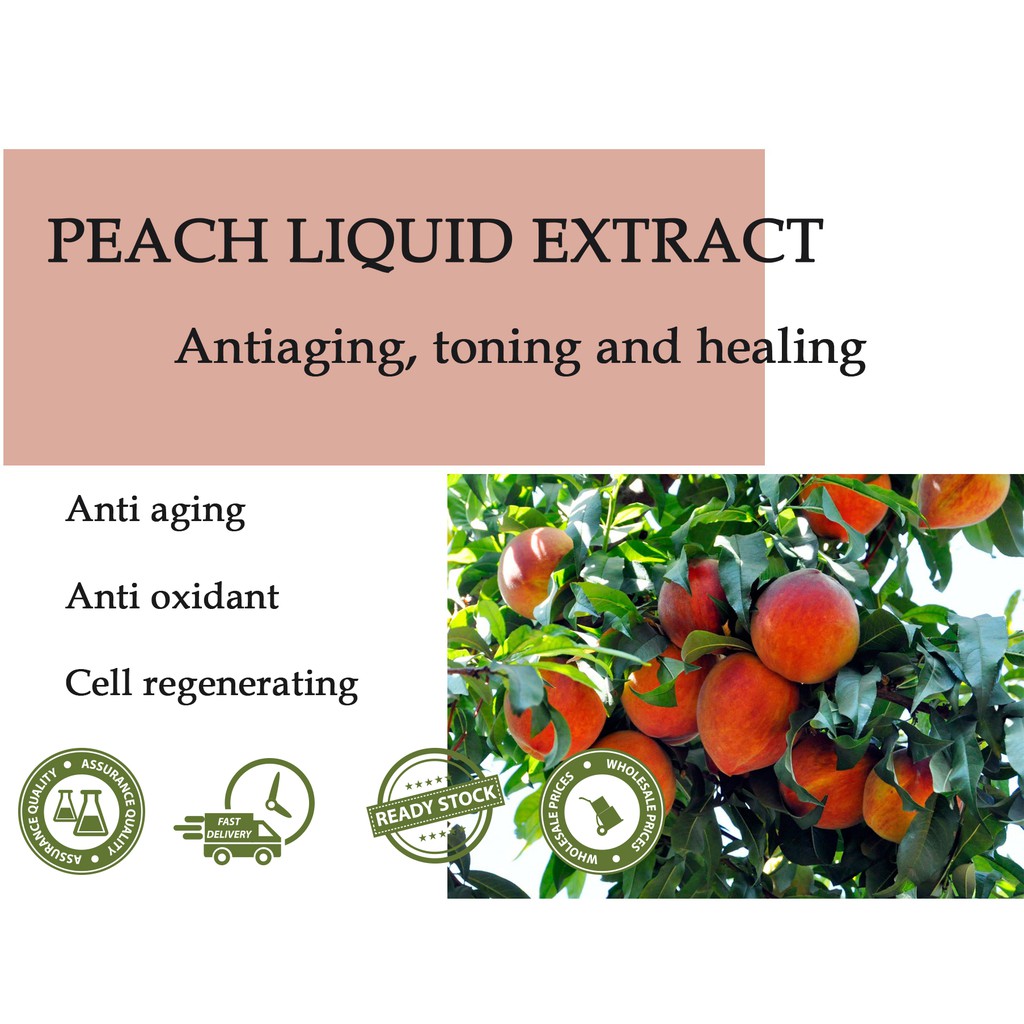 Peach Liquid Extract (Paraben Free) | Shopee Singapore