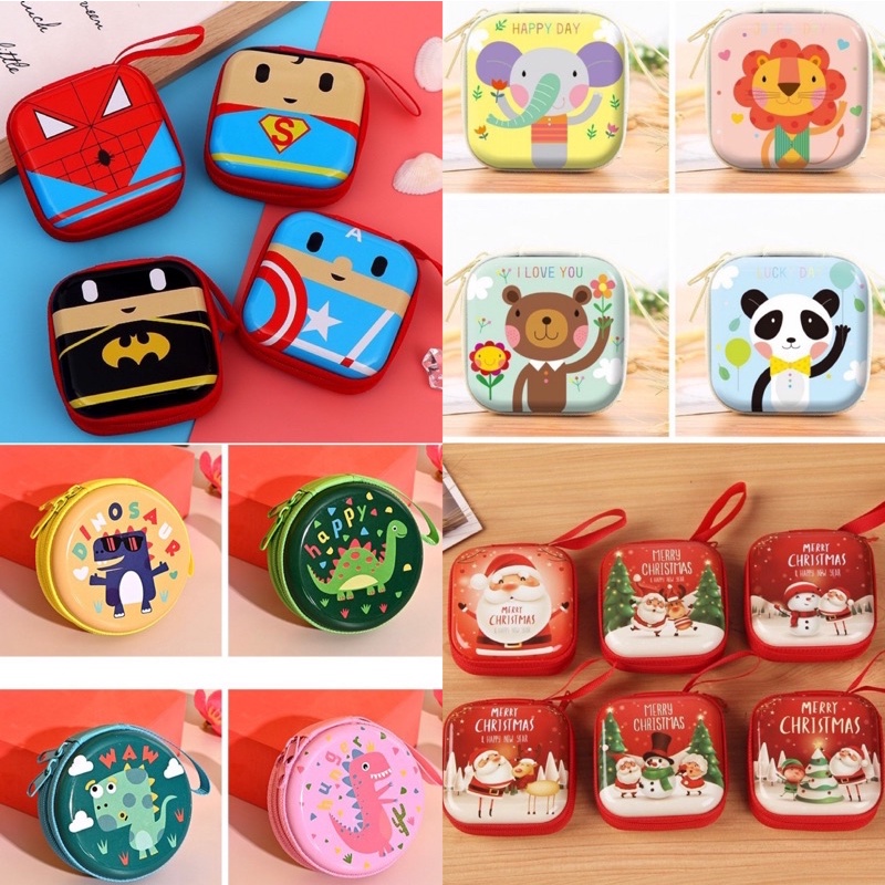 Cute Cartoon Coin Pouch marvel unicorn Dinosaur pouch Kids Goodie Bag ...