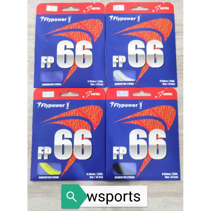 Original Flypower FP 66 JP J Series Badminton Strings | Shopee Singapore