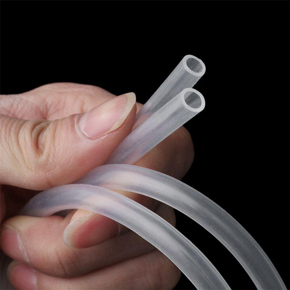 QQMALL Flexible Hose Milk Plumbing Hoses Tube 1 Meter Transparent ...