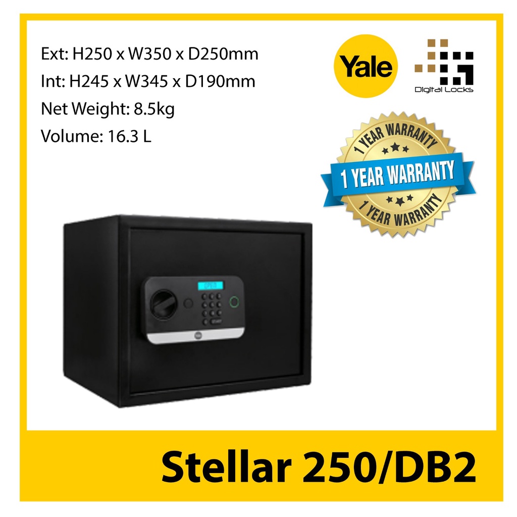Yale Stellar 250/DB2 | Shopee Singapore
