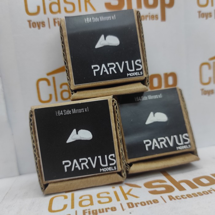 2 Pairs Side Rear View Mirror 1:64 Scale Resin Miniature for Diecast ...