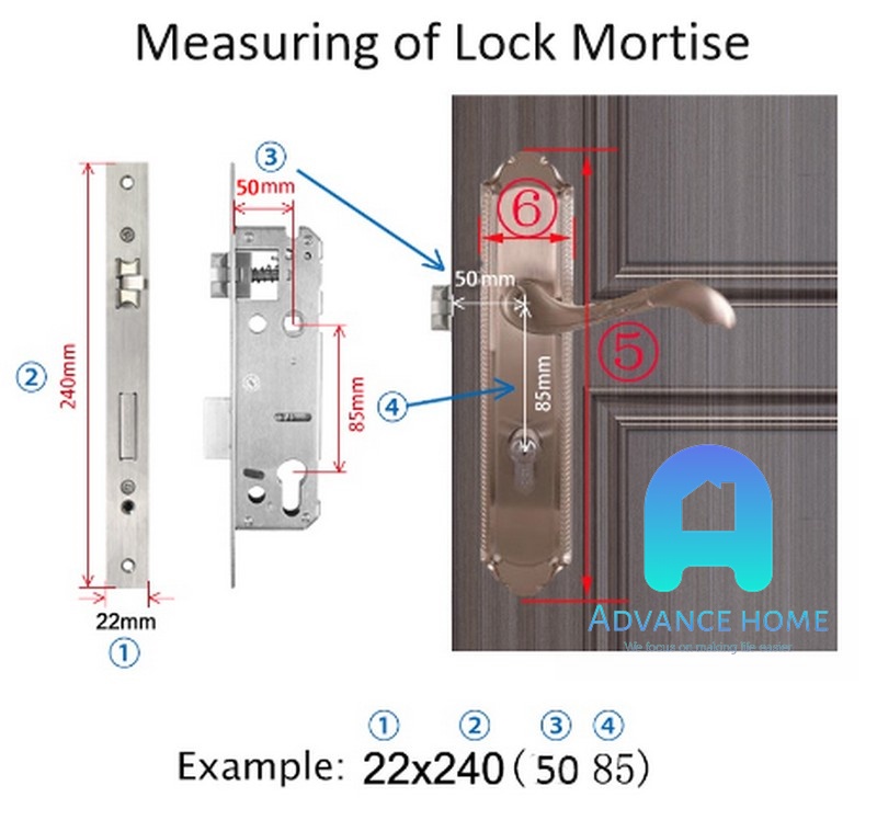 Free Installation HDB Smart Gate Lock Tuya APP Control fingerprint Lock ...