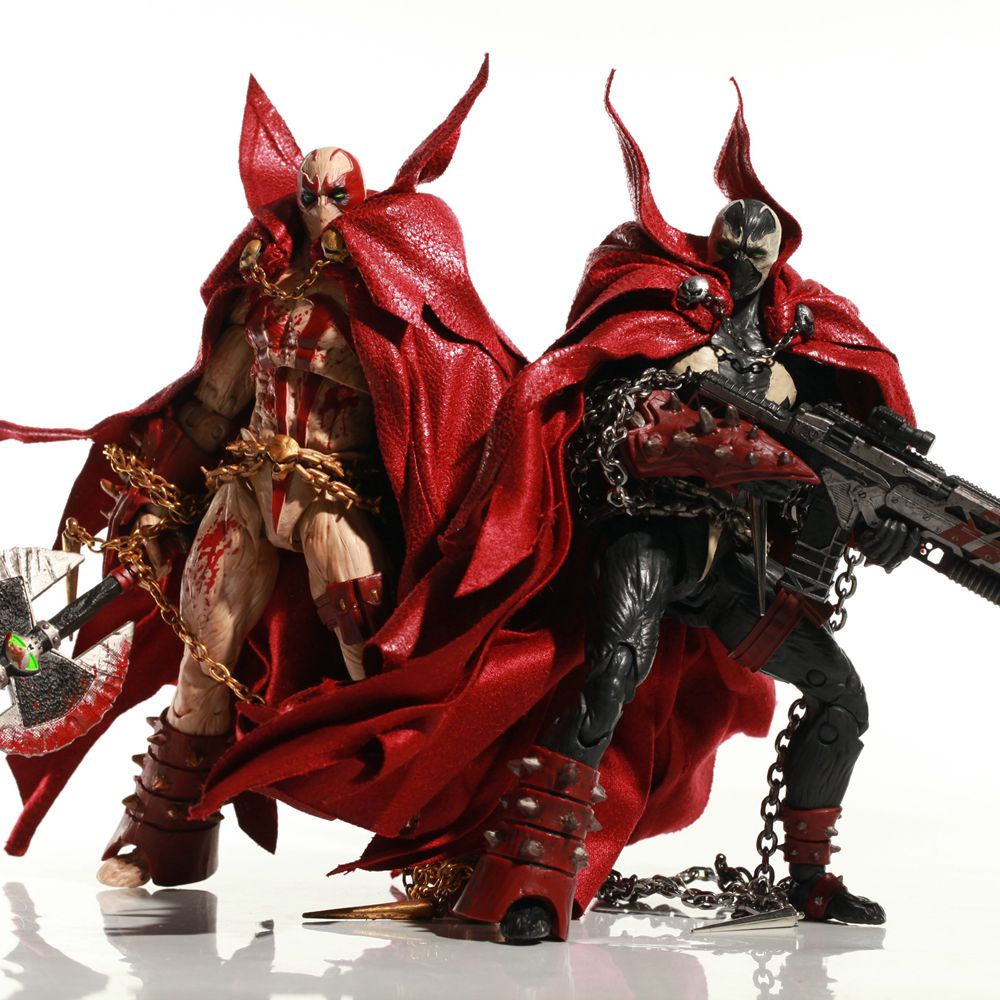 [no Figures]Custom Short Version cape set for Mcfarlane MK spawn ...