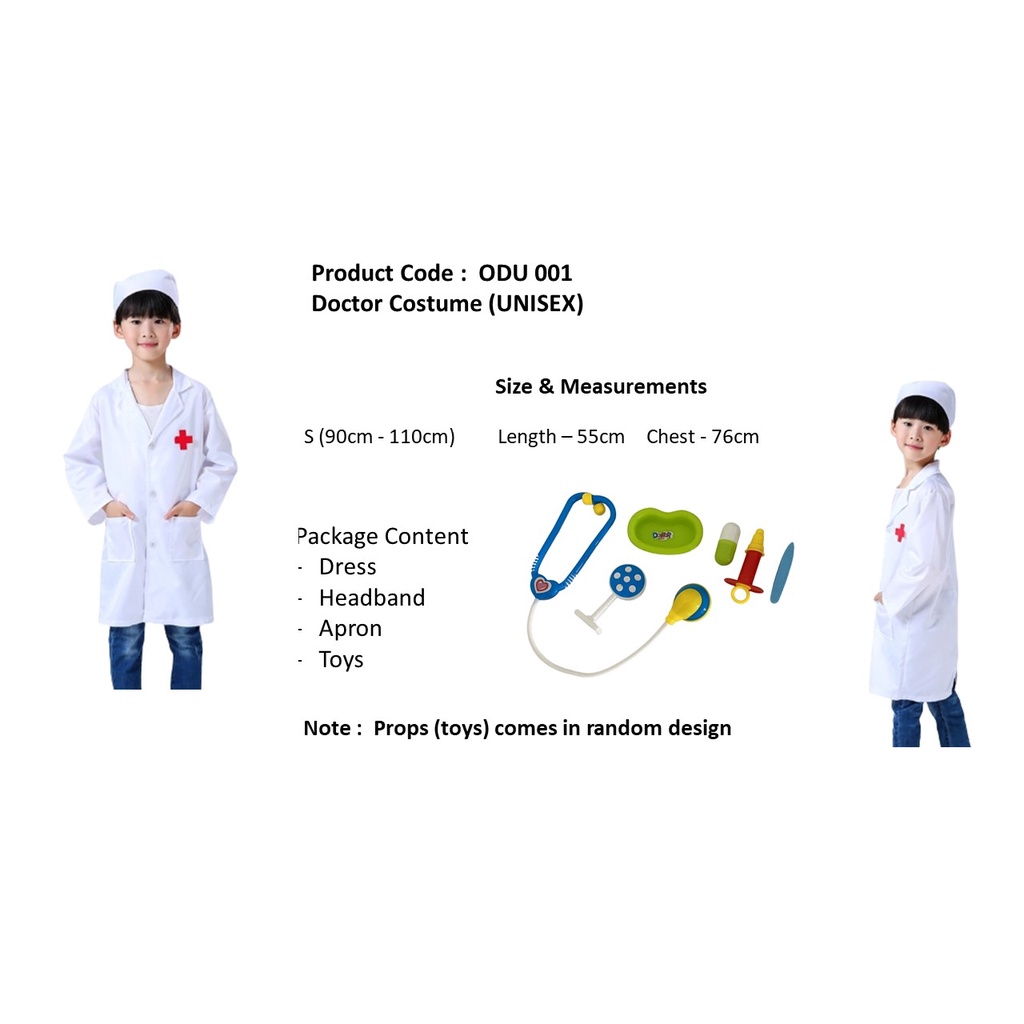 Costume Kid's Occupation Costume Children's Day Party Childrens Kids ...