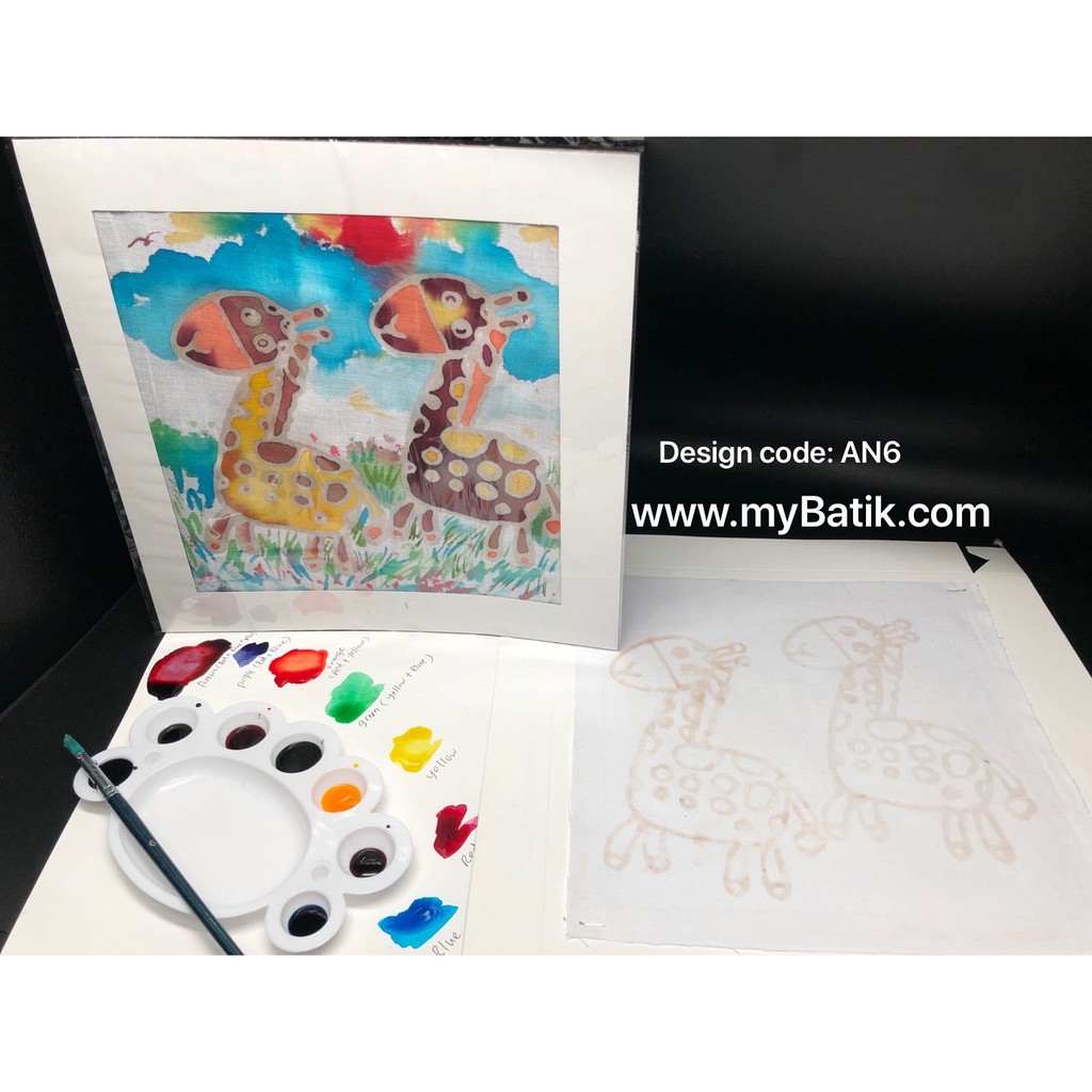 Malaysian Batik DIY myBatik Painting ~ 11 type Animal design! Best for ...