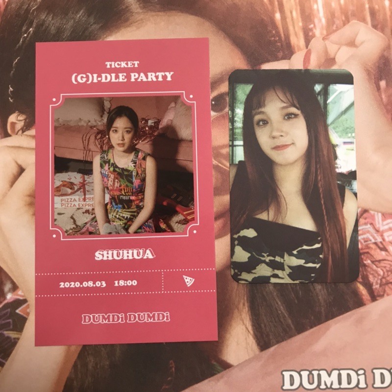 GIDLE Official Album : Dumdi Dumdi | Shopee Singapore