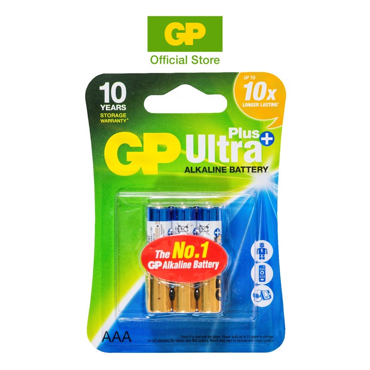 GP Alkaline Ultra Plus AAA Battery (6 pcs/pack) | Shopee Singapore