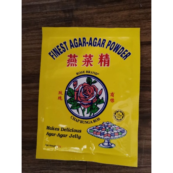 ROSE BRAND Serbuk Agar-Agar Jeli Terbaik / Finest Agar-Agar Powder ...