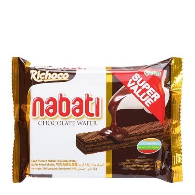 Chocolate flavored nabati sponge cake (small package) | Shopee Singapore