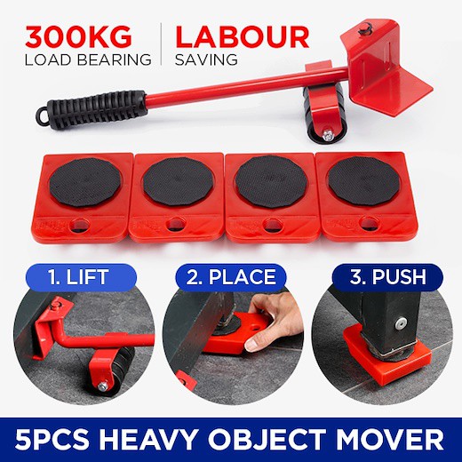 Furniture Mover Tools furniture mover tools With 4 Wheel - 5 set 搬家神器 ...