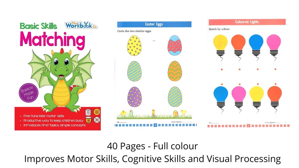Preschool Basic Skills Workbooks - Mazes , Sorting , Matching - Motor ...