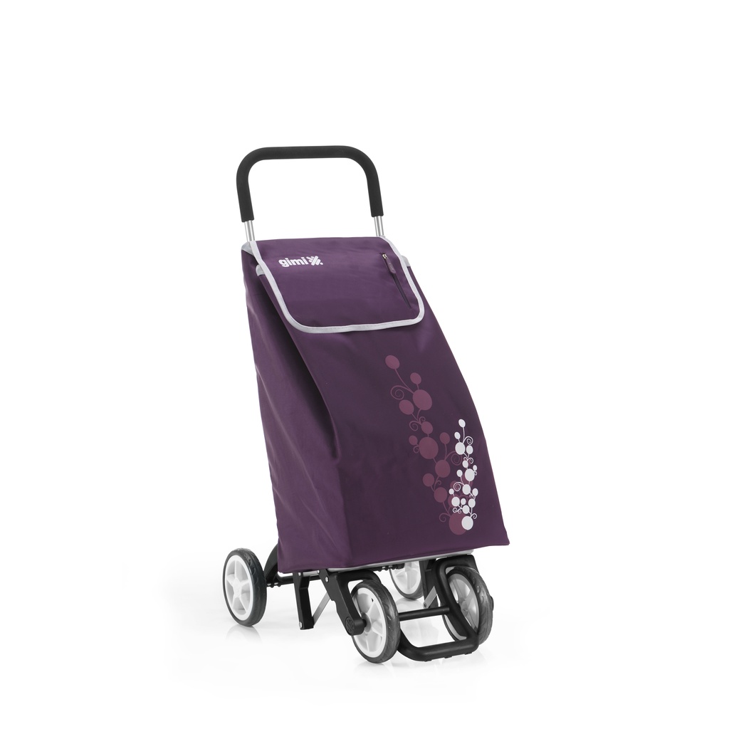 GIMI Shopping Trolley Twin (Plum) | Shopee Singapore