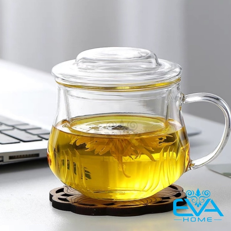 Tea Strainer Cup / Cup with Heat Resistant Glass Tea Filter Lanya Cup ...