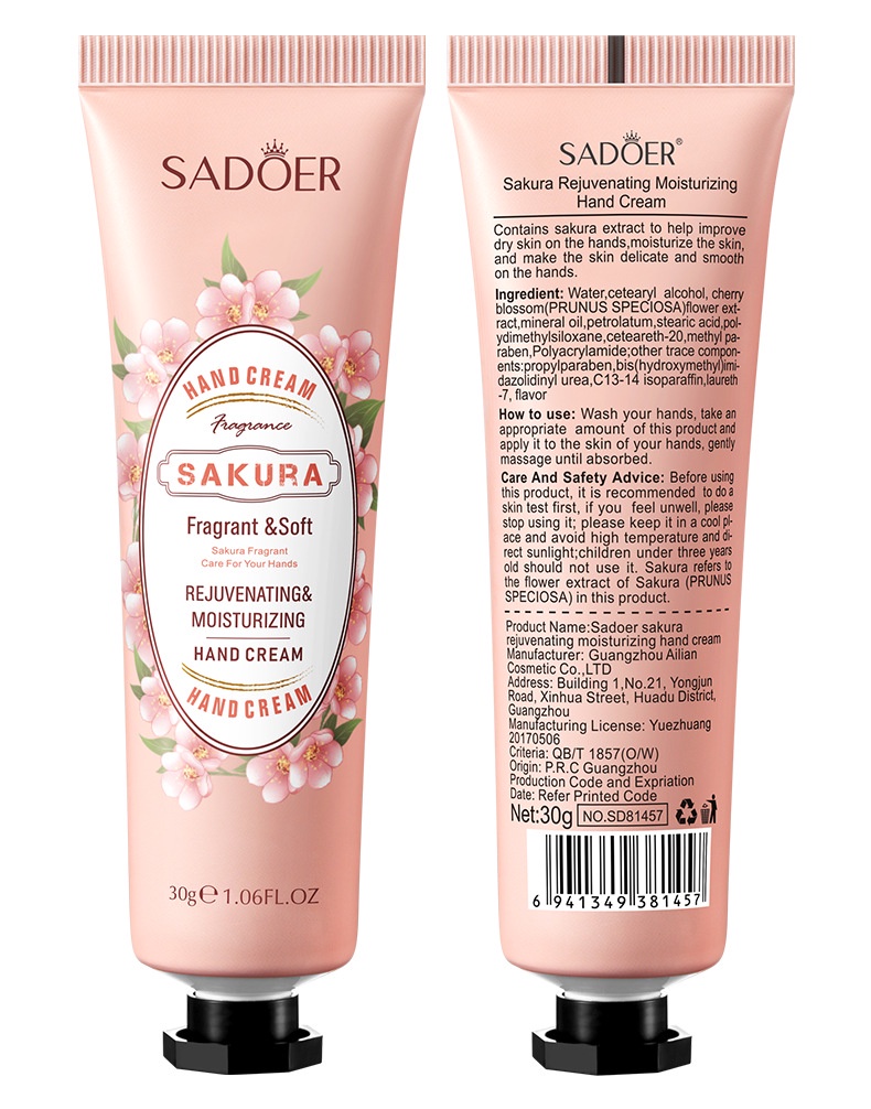 Sadoer Hand Moisturising Cream Lotion | Shopee Singapore