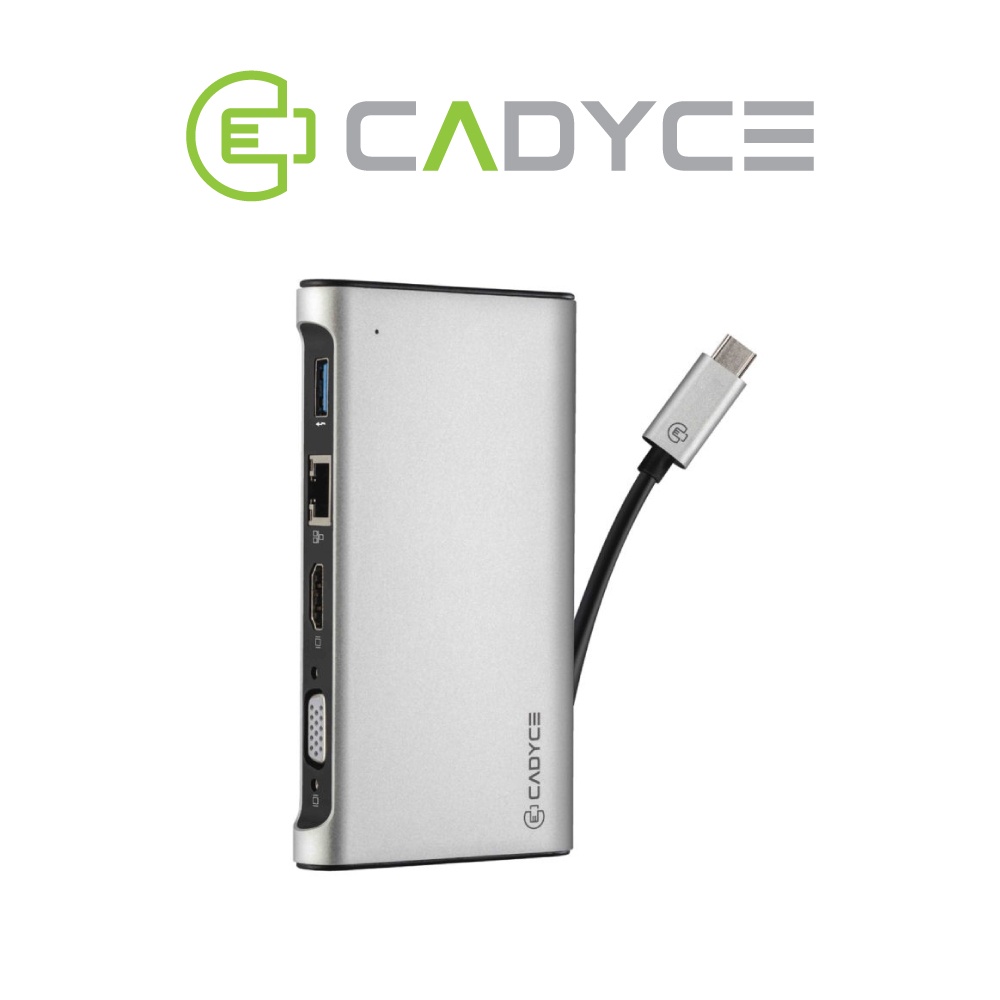 Cadyce USB-CTM Travel Docking Station (CA-C3TDS) | Shopee Singapore
