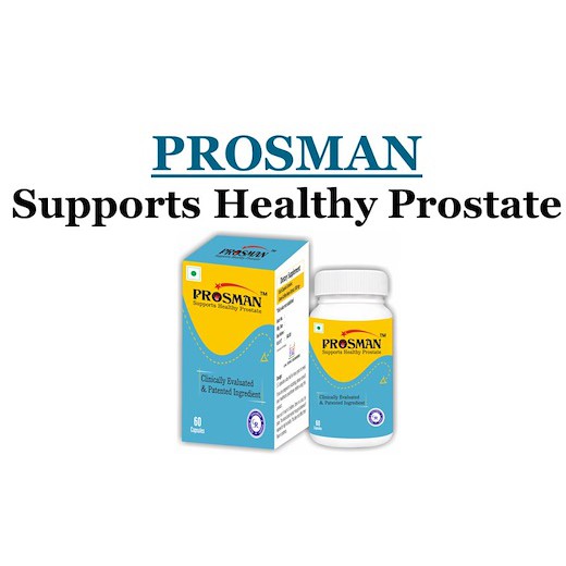 PROSMAN Healthy Prostate-Natural-Patented-Clinically Proven-BPH-Safe ...