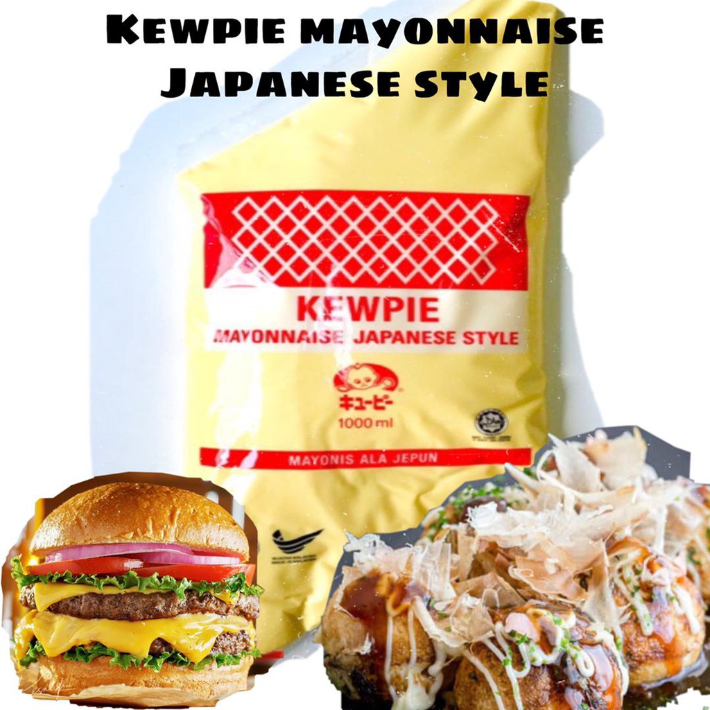 KEWPIE MAYONNAISE JAPANESE STYLE 1000ML/HALAL MAYO | Shopee Singapore