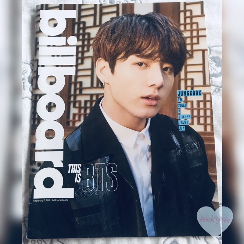 Billboard Magazine Bts Limited Edition (jungkook Ver) | Shopee Singapore