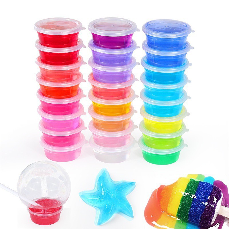 Crystal Mud Slime Magnetic Polymer Clay Play Dough | Shopee Singapore