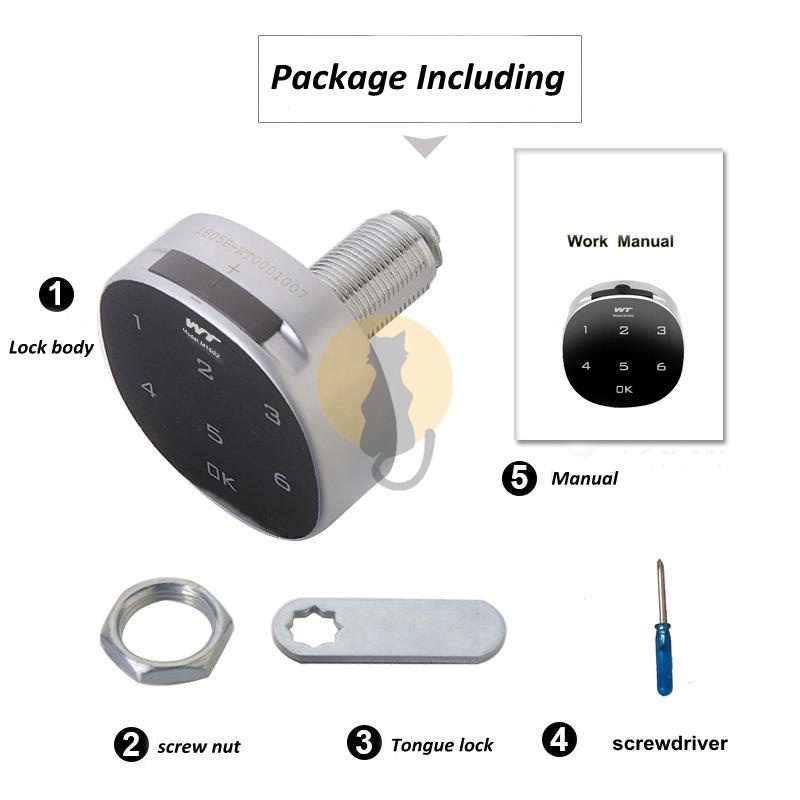 [ SG Ready Stock] Mailbox Letter Box WT Digital Lock Smart Digit ...