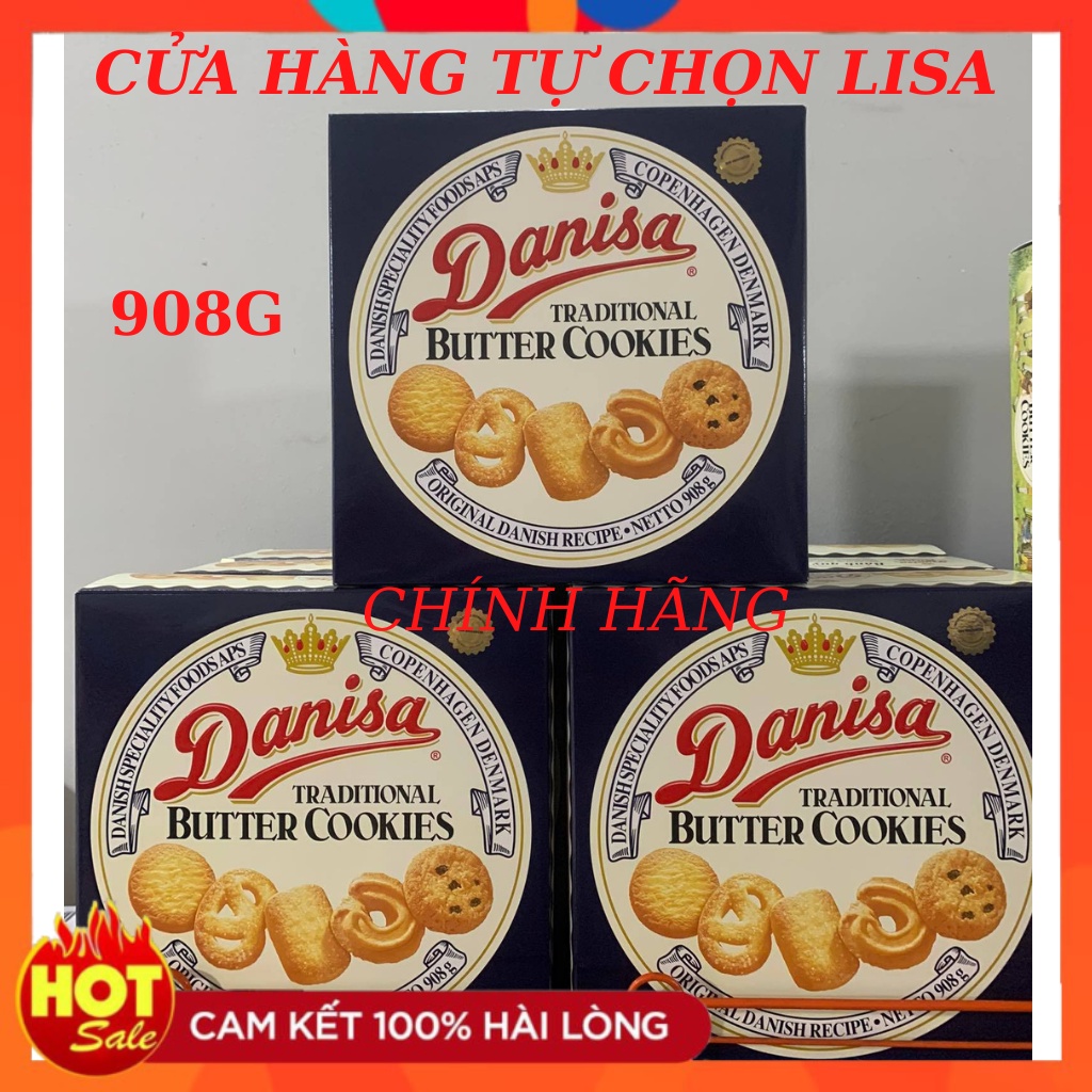 Danisa Danish butter biscuits tin box 908g | Shopee Singapore
