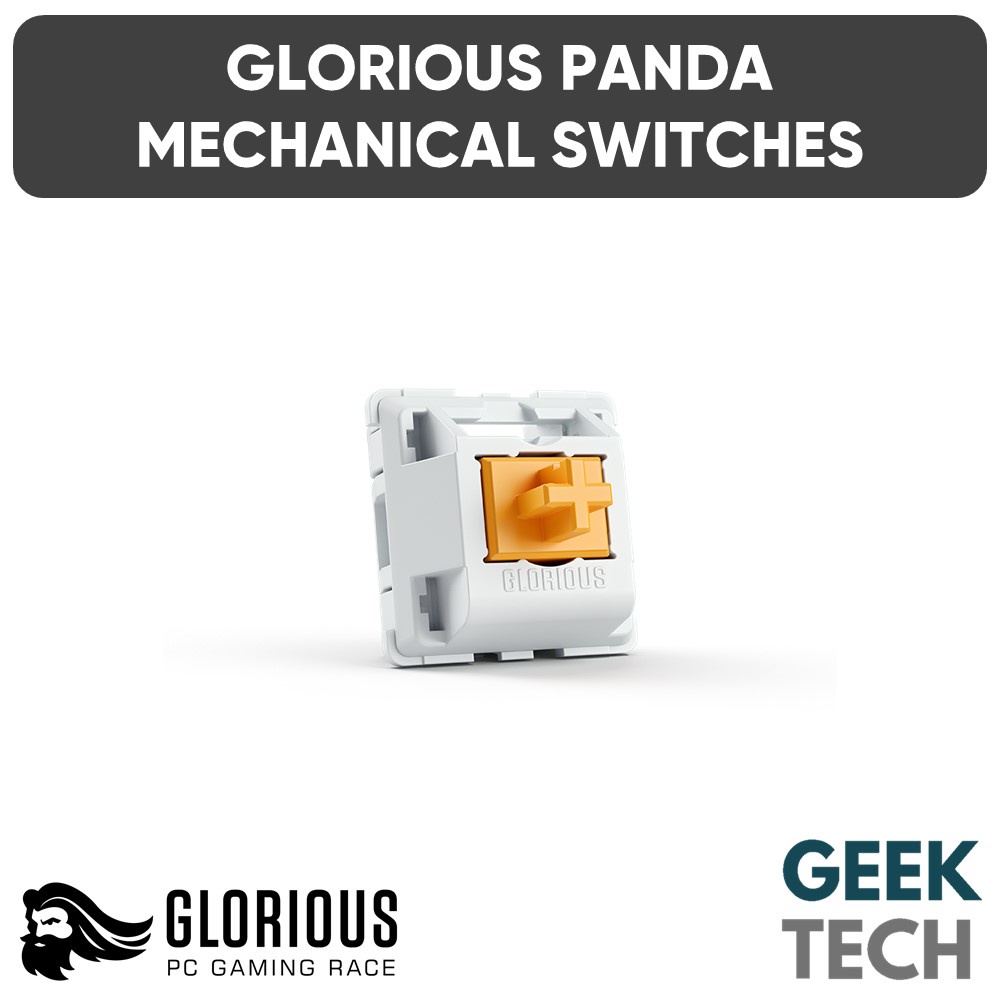 GLORIOUS Panda Tactile Mechanical Keyboard Switches | Shopee Singapore