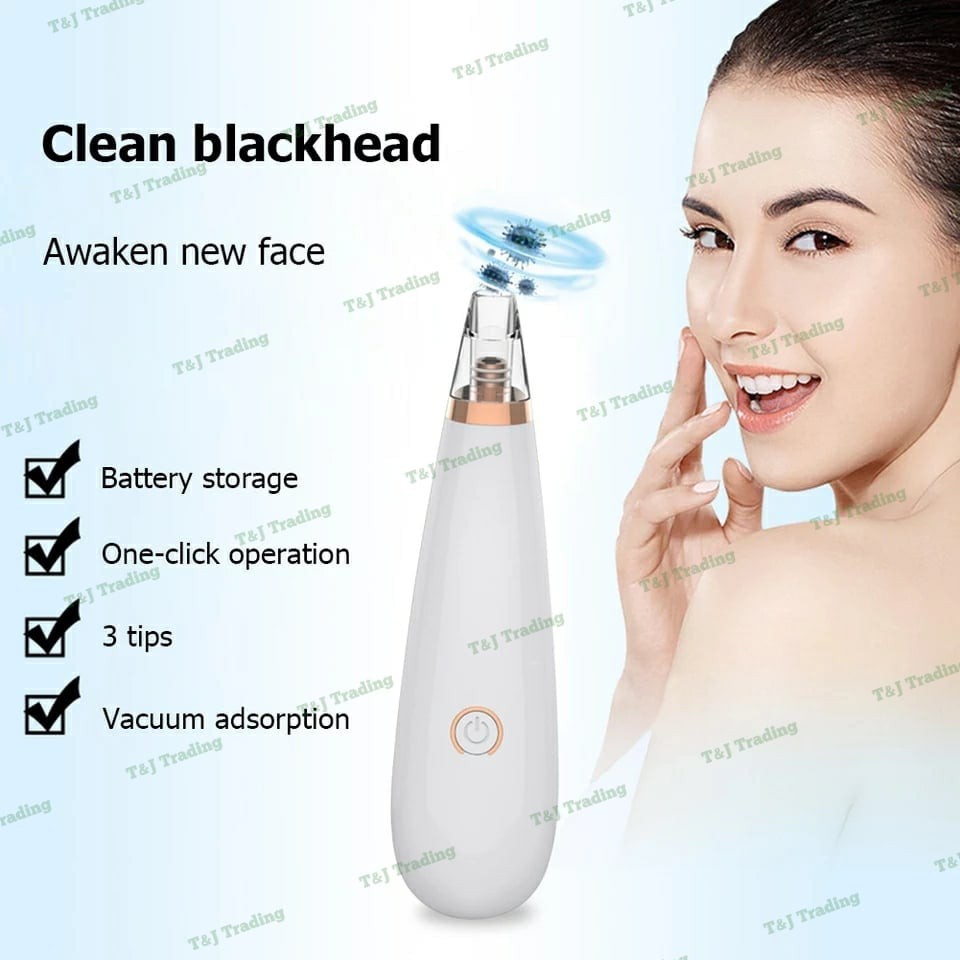 Blackhead Remover Facial Skin Cleanser Vacuum Suction Pore Clean ...