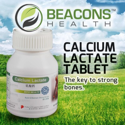 Calcium Lactate Tablets 300mg (60's) (Expiry is 07/2027) | Shopee Singapore