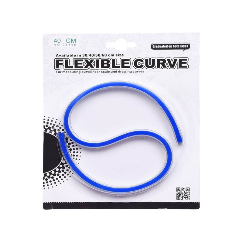 MornSun 40cm Keel Ruler Flexible Curve | Shopee Singapore