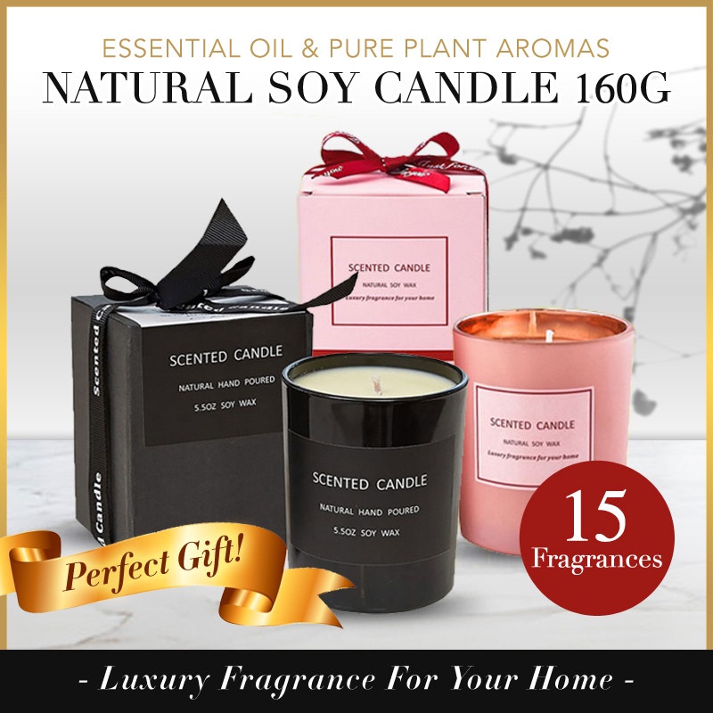 [SG Stock FREE DELIVERY] Scented Candle Brand Inspired Themes (160g ...