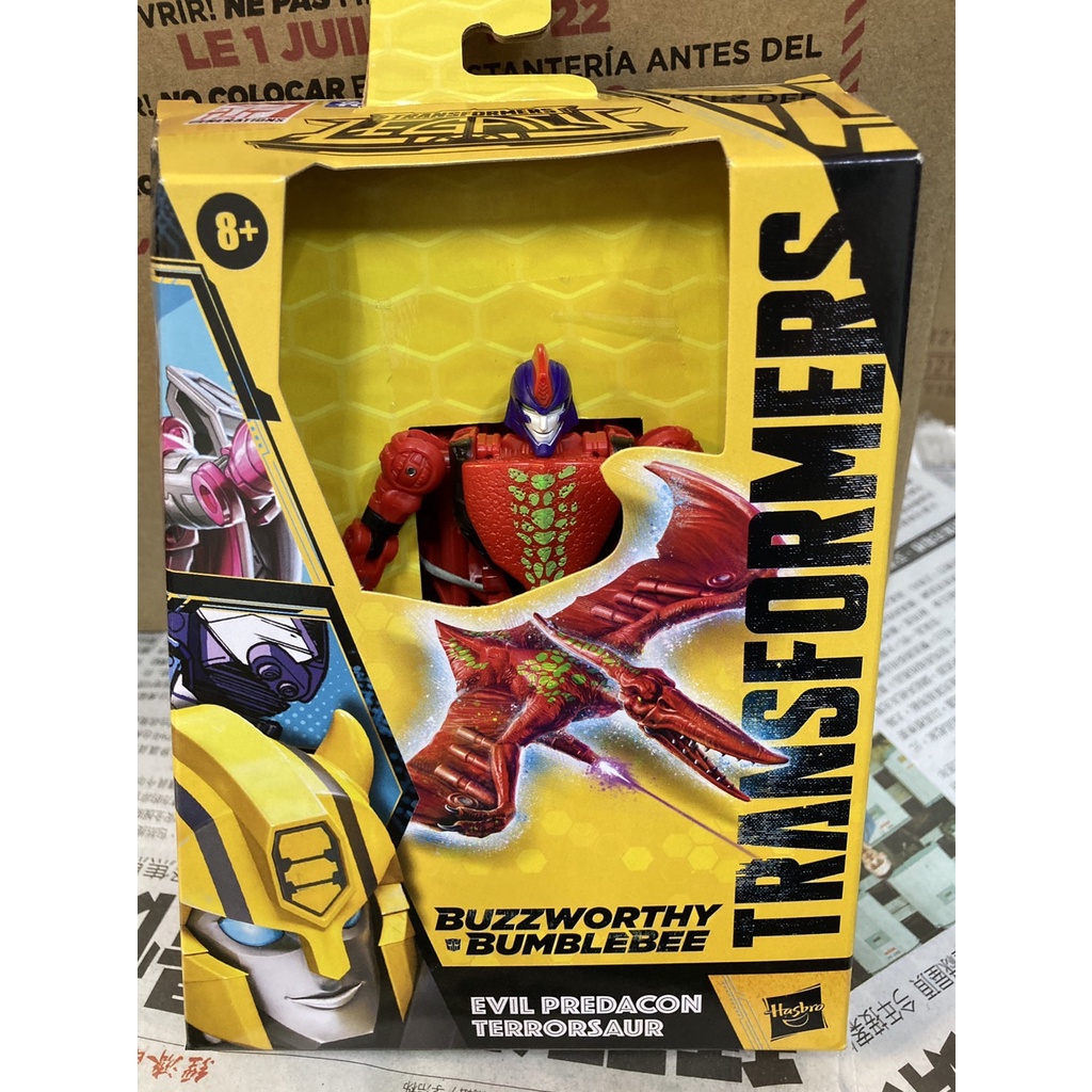 Transformers BUMBLEBEE BB D-Class Red Pterodactyl Snake Bird Evil ...