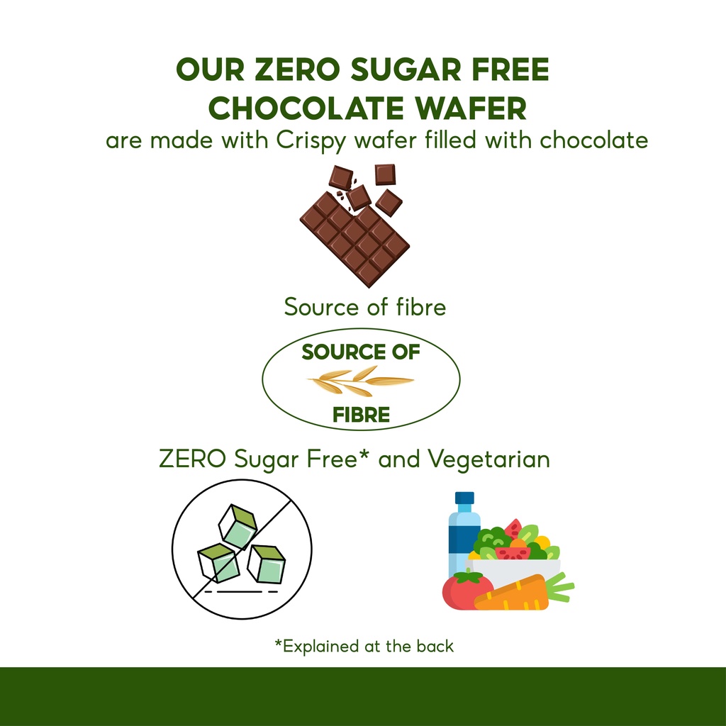 Gullon Zero Sugar Free Chocolate Wafer 180g | Shopee Singapore