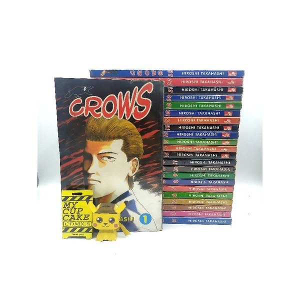 Crows Comic (1-26 End) Manga Anime 0123456789 Gangster Attack On Titan ...