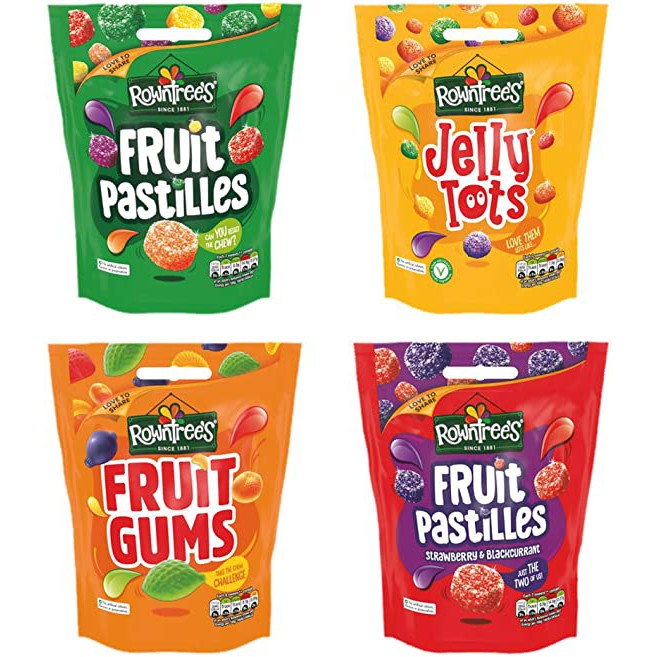 Rowntrees Gums Candy Pouch 130g-150g | Shopee Singapore