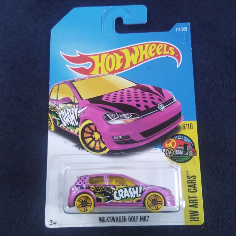 UNGU Diecast Hot Wheels Hotwheels HW Art Cars Volkswagen Golf Mk7 ...