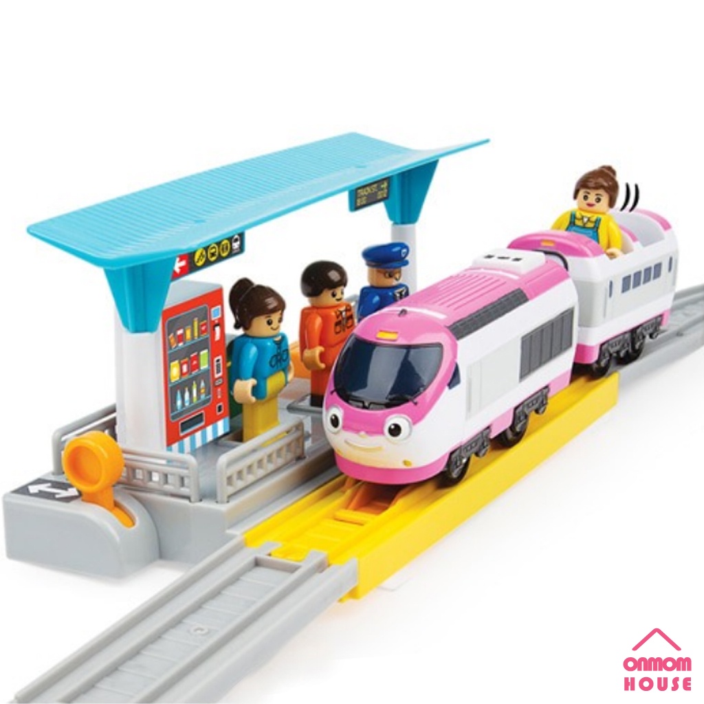 Titipo Friends Genie Train Station Play Set Toy (Exclude Rail) | Shopee ...