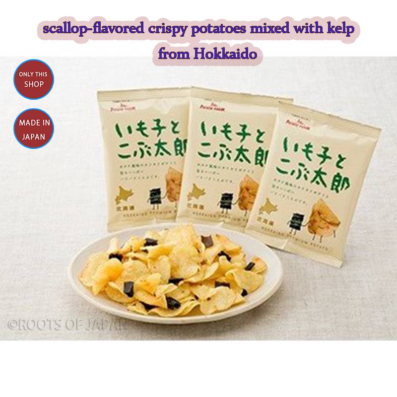 【Made in Japan】Calbee / Potato Farm Imoko and Kobu Taro a Box 6 Bags (15g X 6 Bags) A ...