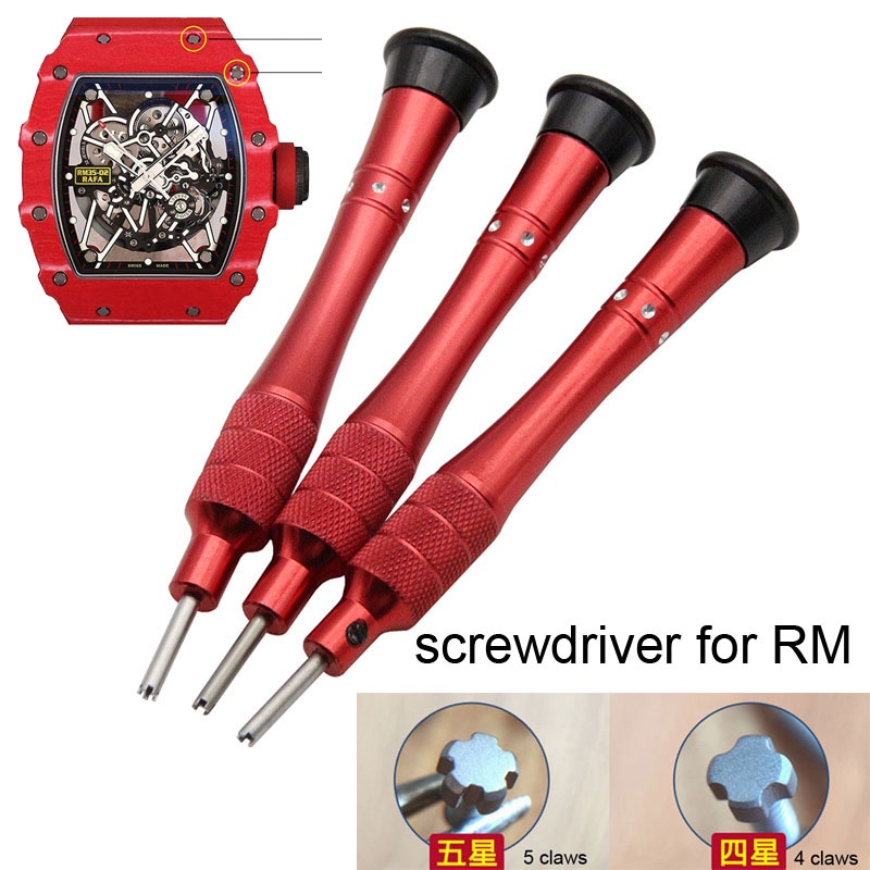 Advanced Watch Repair Tool Cover Opener Screwdriver for Richard Mille ...