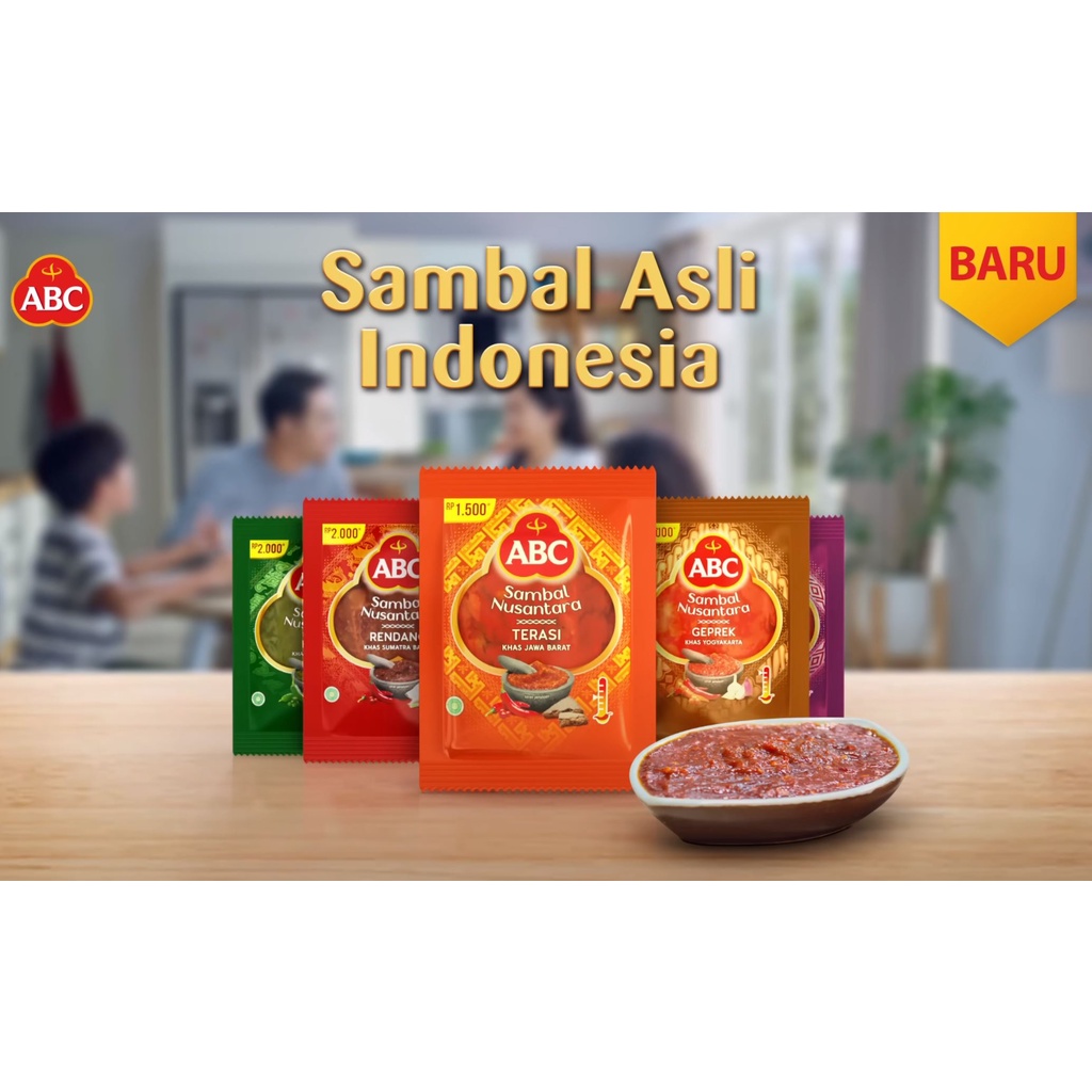 ABC Sambal Terasi Nusantara / Sambal Asli / Extra Pedas / Hijau ...