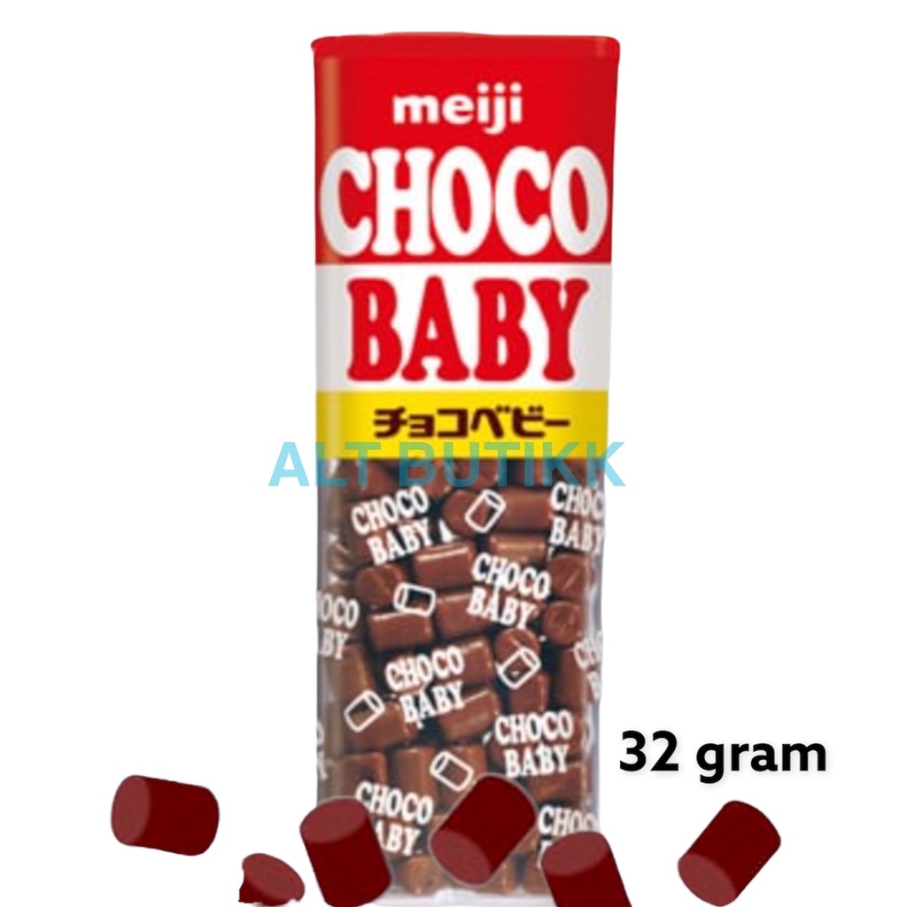 Meiji CHOCO BABY 32 grams | Milk CHOCOLATE CACAO SNACK | Product OF ...