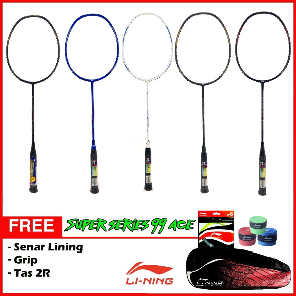 Badminton Lining Racket/Li Ning- SS 99 ACE (Original) | Shopee Singapore