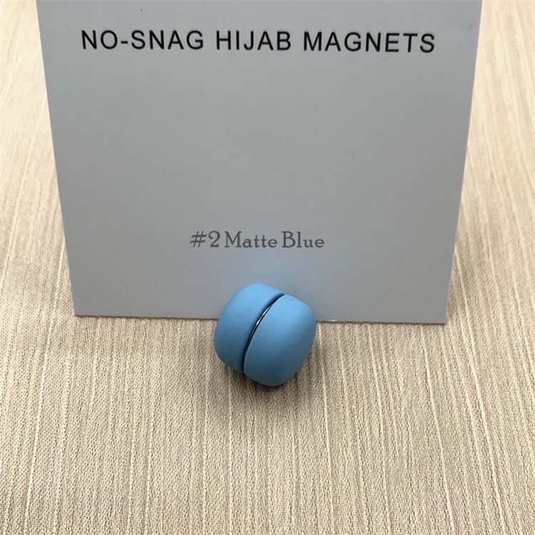 Matte Metal Pin Magnet Non-slip Muslim Women Magnetic Hijab Scarf Pins ...