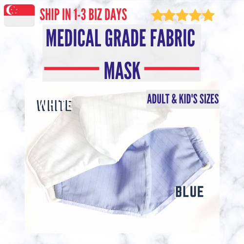 [PREMIUM] Medical Grade Fabric Mask (Reusable up to 100 washes ...