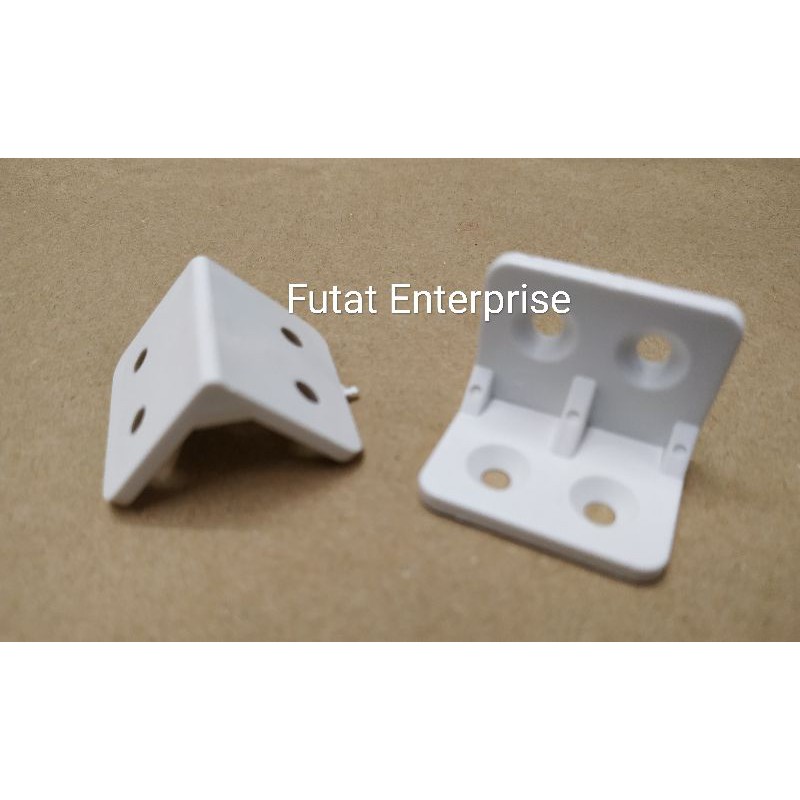 PVC L Bracket (White) | Shopee Singapore