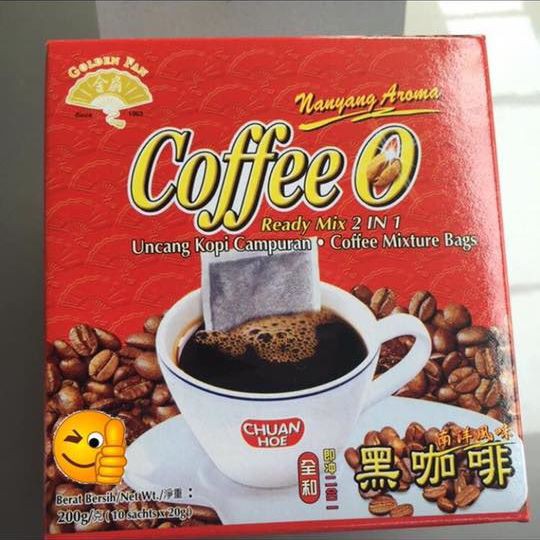 CHUAN HOE COFFEE O SACHET WITH SUGAR ( 2BOXES x 10 SACHET x24GRAM ...