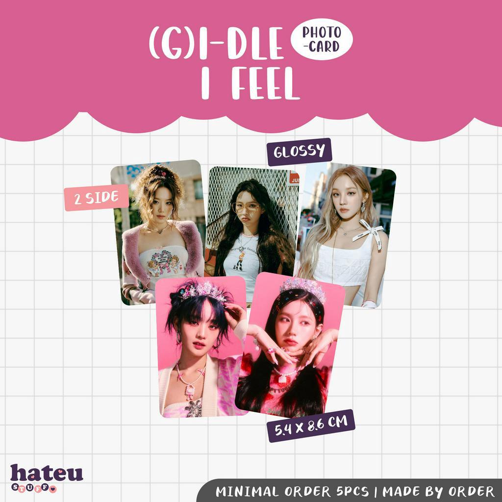 (G)I-DLE Unofficial Photocard I Feel + Selca (Gidle) | Shopee Singapore