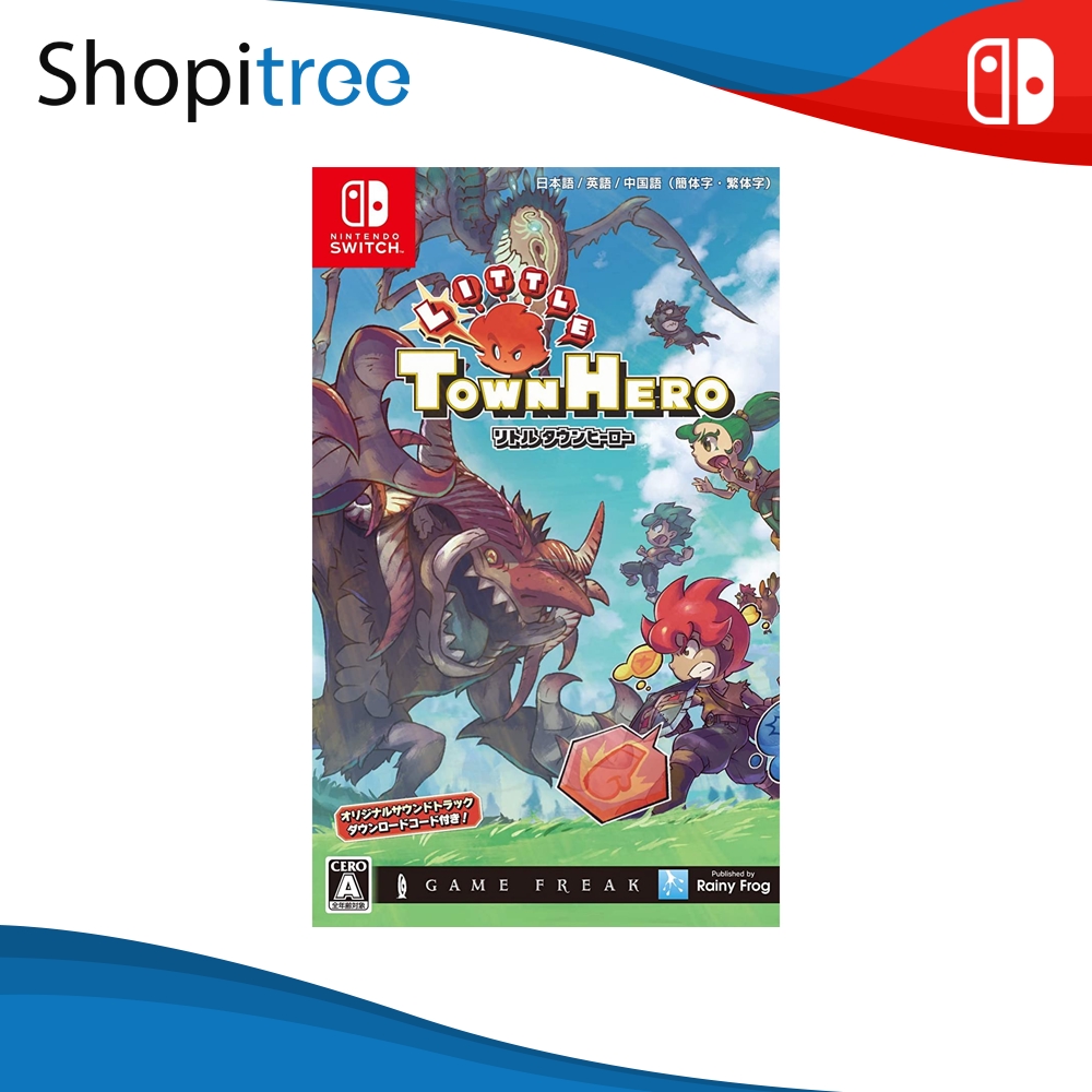 Nintendo Switch Little Town Hero (Japanese Cover with English Subtitles ...