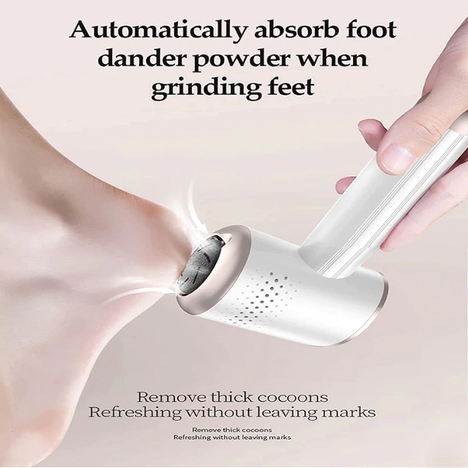 Electric Pedicure Tools Foot Care Waterproof Remove Leg Heels Dead Skin ...
