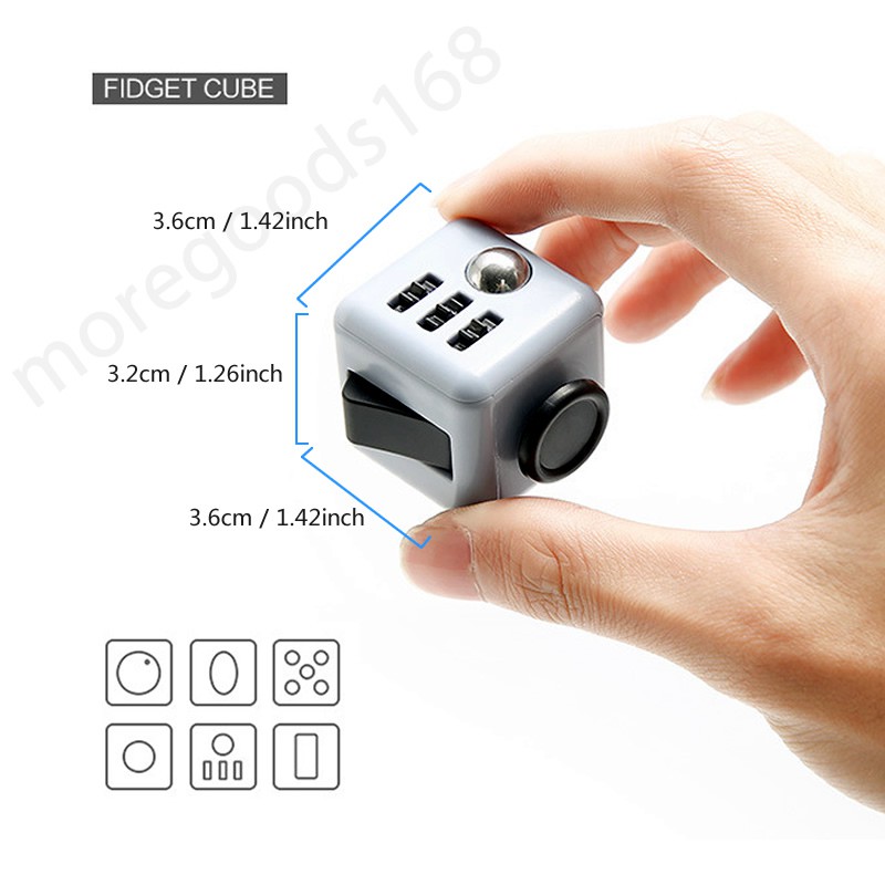 Ready Stock Hot Magic Fidget Cube Anti-Anxiety Stress Relief Focus Toy ...
